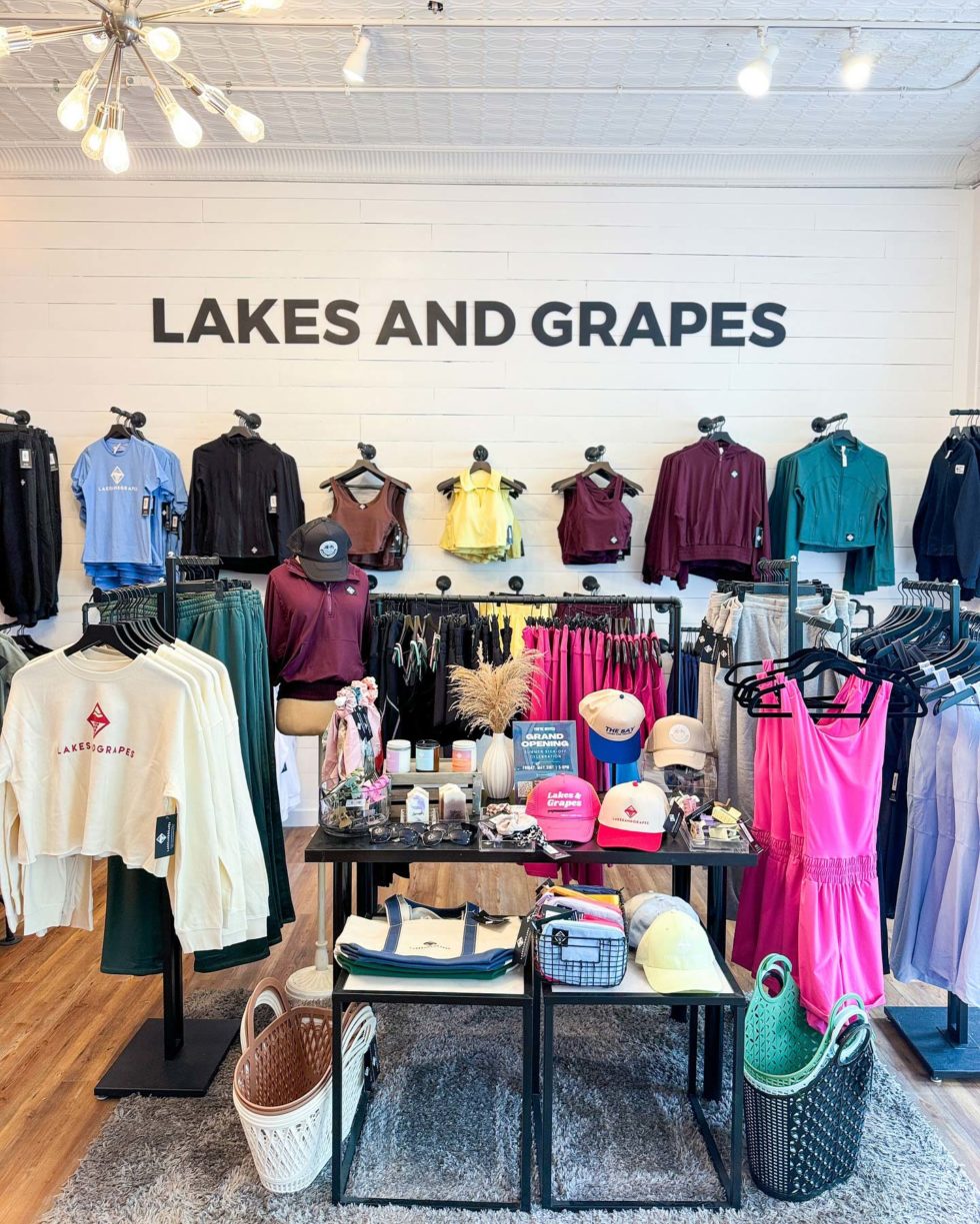 Lakes and Grapes - Threads Custom Gear